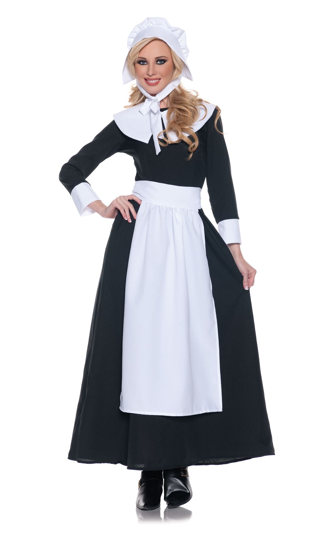 Colonial Pilgrim Womens Thanksgiving Costume Ebay