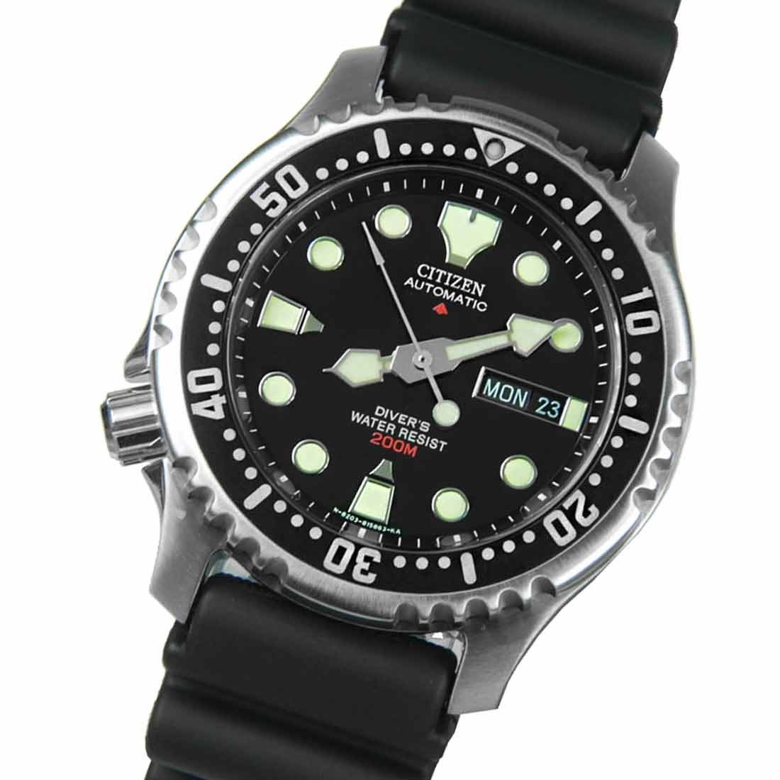 NY2300 NY0040 NY0054 Citizen Automatic Mens Scuba Diver Watch EBay