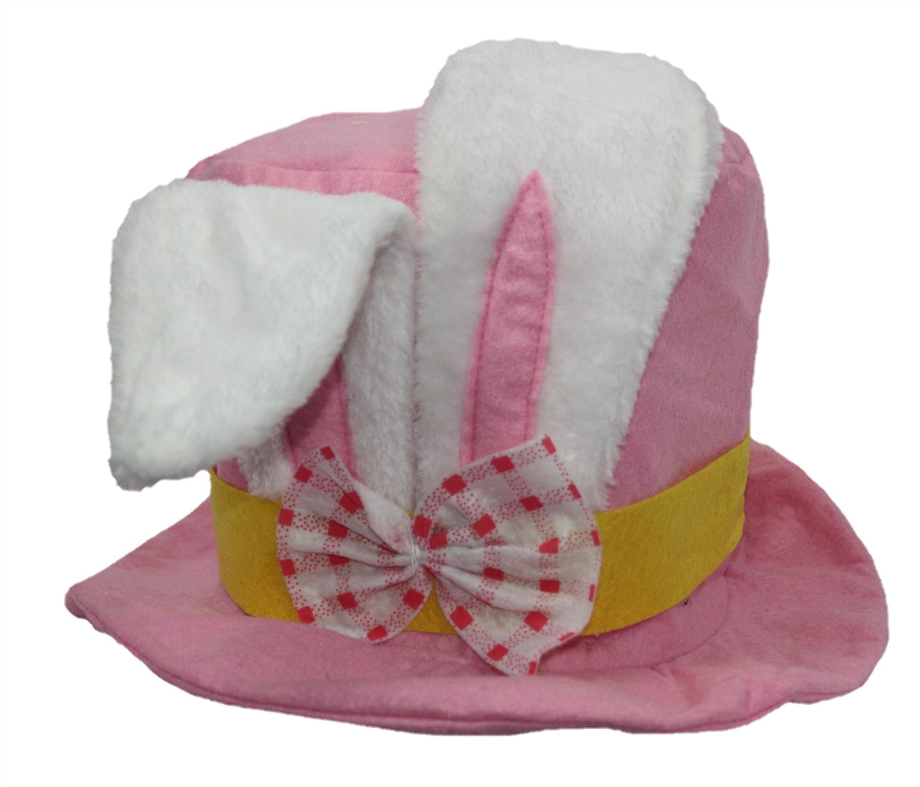 Felt Easter Top Hat with Novelty Bunny Rabbit Ears Fancy Dress ...