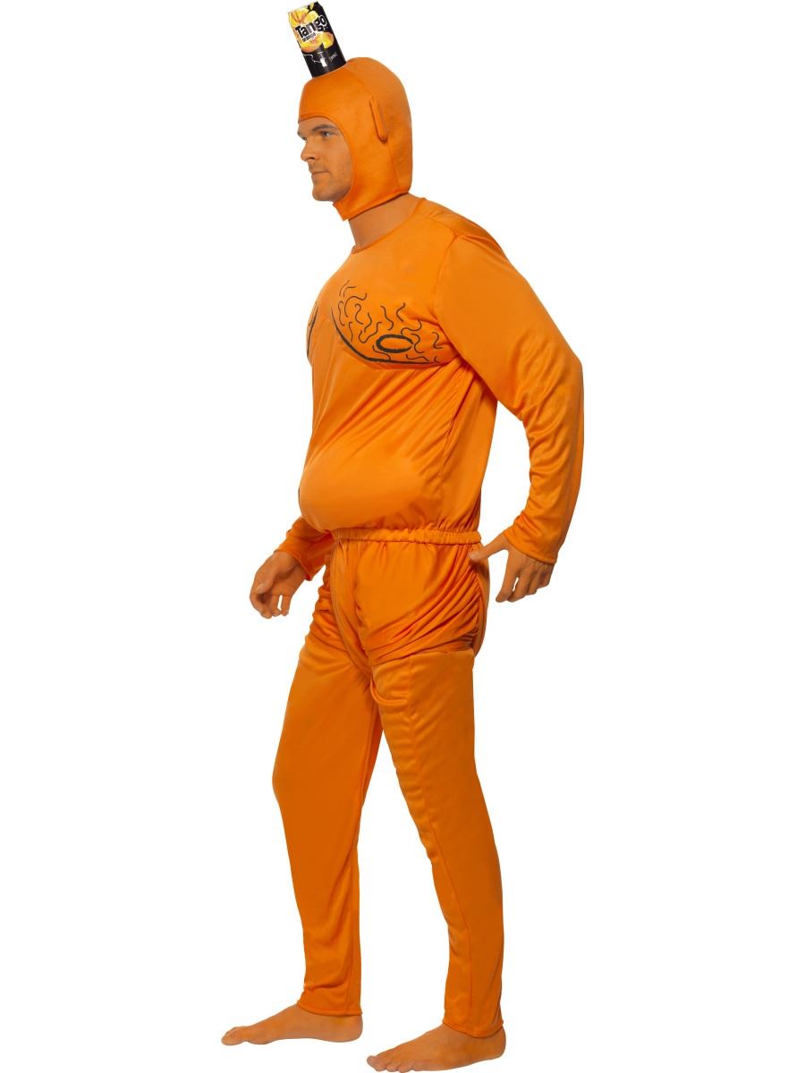 Men s Orange Tango Man Fancy Dress Costume 90s TV Licensed Stag Funny