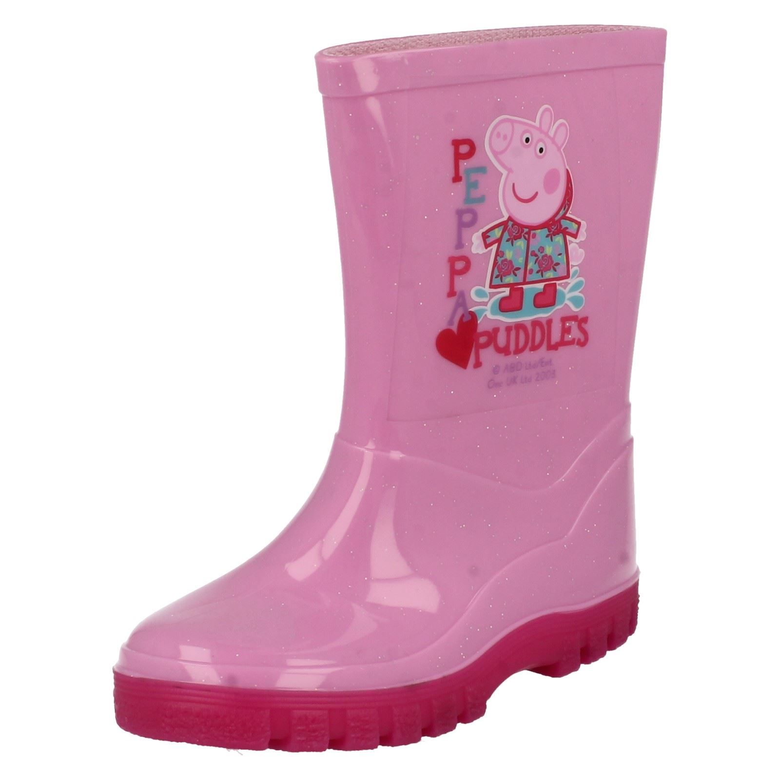 Girls Peppa Pig Wellies - Peppa Puddles