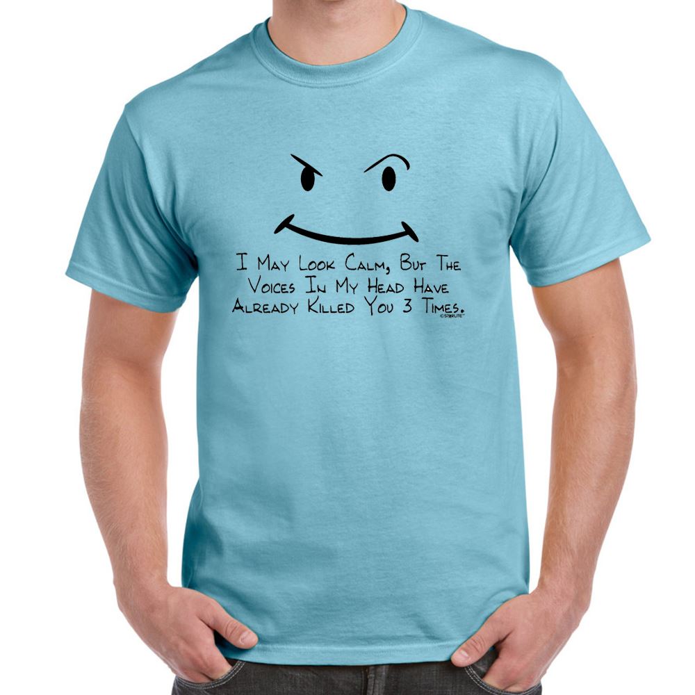Mens Funny Sayings Slogans T Shirts I May Look Calm Tshirt EBay Mens Funny Sayings Slogans T Shirts I May Look Calm Tshirt EBay
