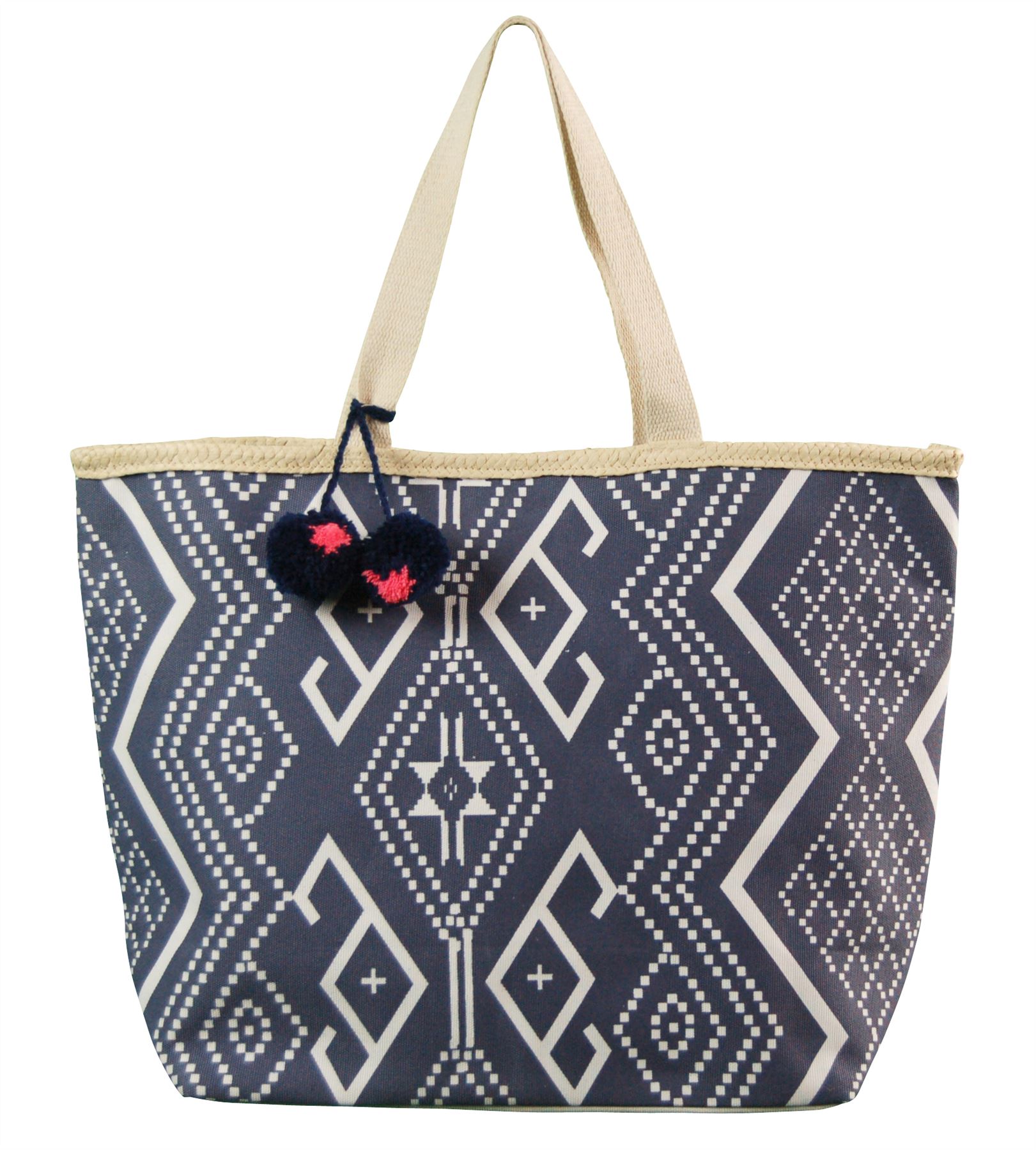 2016 Ladies Womens Large Canvas Beach Shoulder Bag Tote Shopper Summer 2016 Ladies Womens Large Canvas Beach Shoulder Bag Tote Shopper Summer