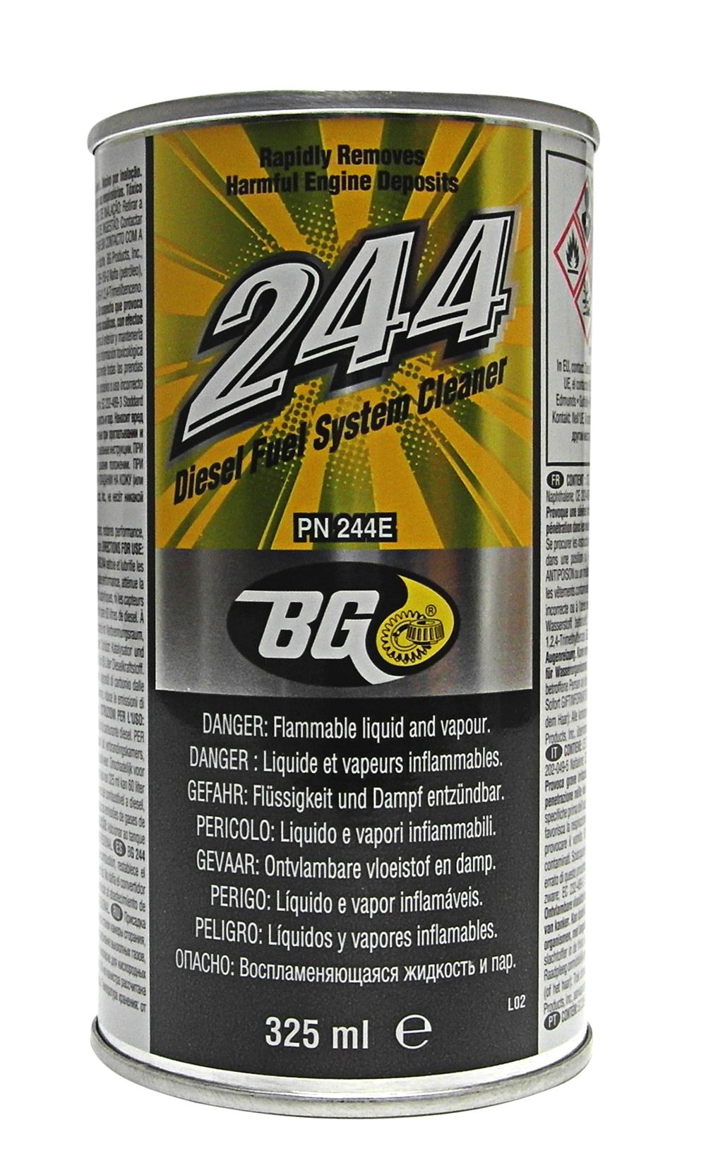 GENUINE BG244 BG 244 Diesel Fuel Injector & Engine Cleaner | eBay