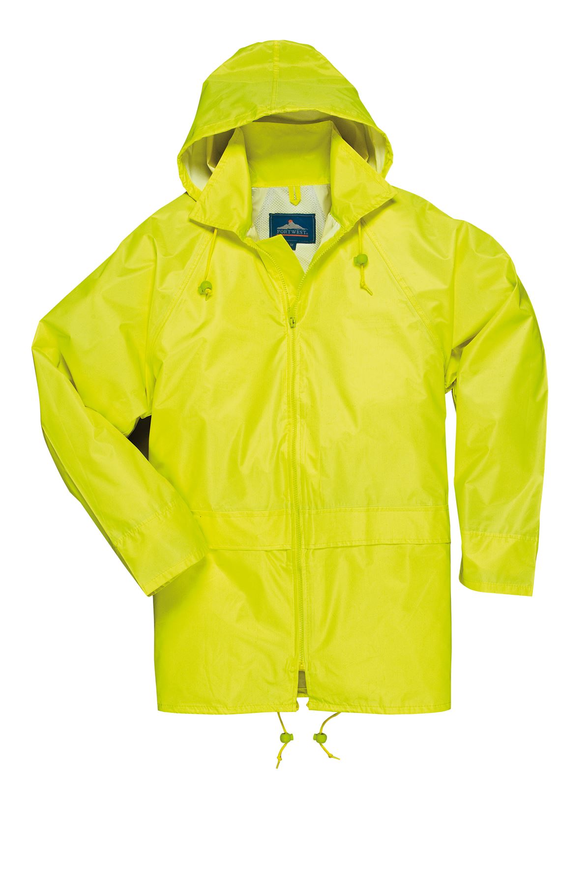 Waterproof Rain Jacket Coat Roll Away Hood Back Yoke Taped Seams ... Waterproof Rain Jacket Coat Roll Away Hood Back Yoke Taped Seams ...