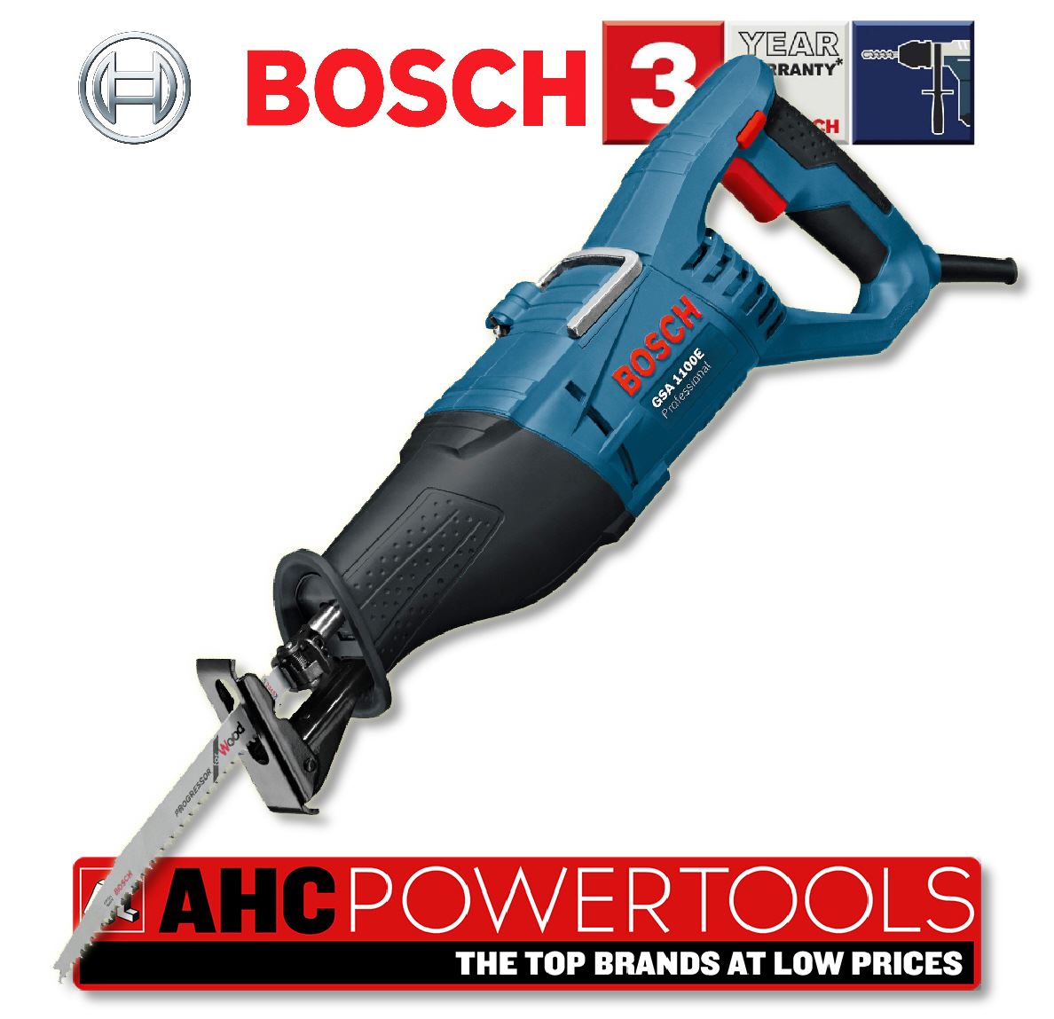 Bosch GSA 1100 E 1100W Sabre (reciprocating) Saw 110V in Carry Case | eBay
